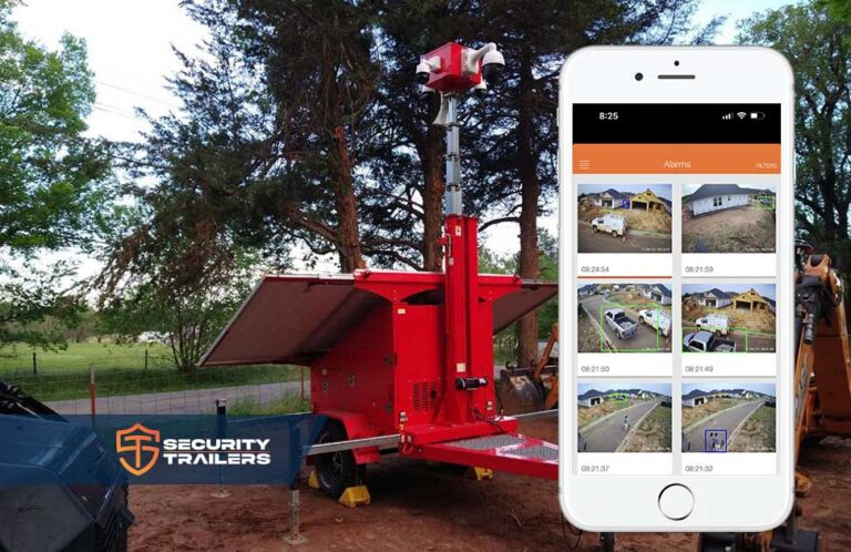 How Does Mobile Camera Trailer Monitoring Work? - Security Trailers